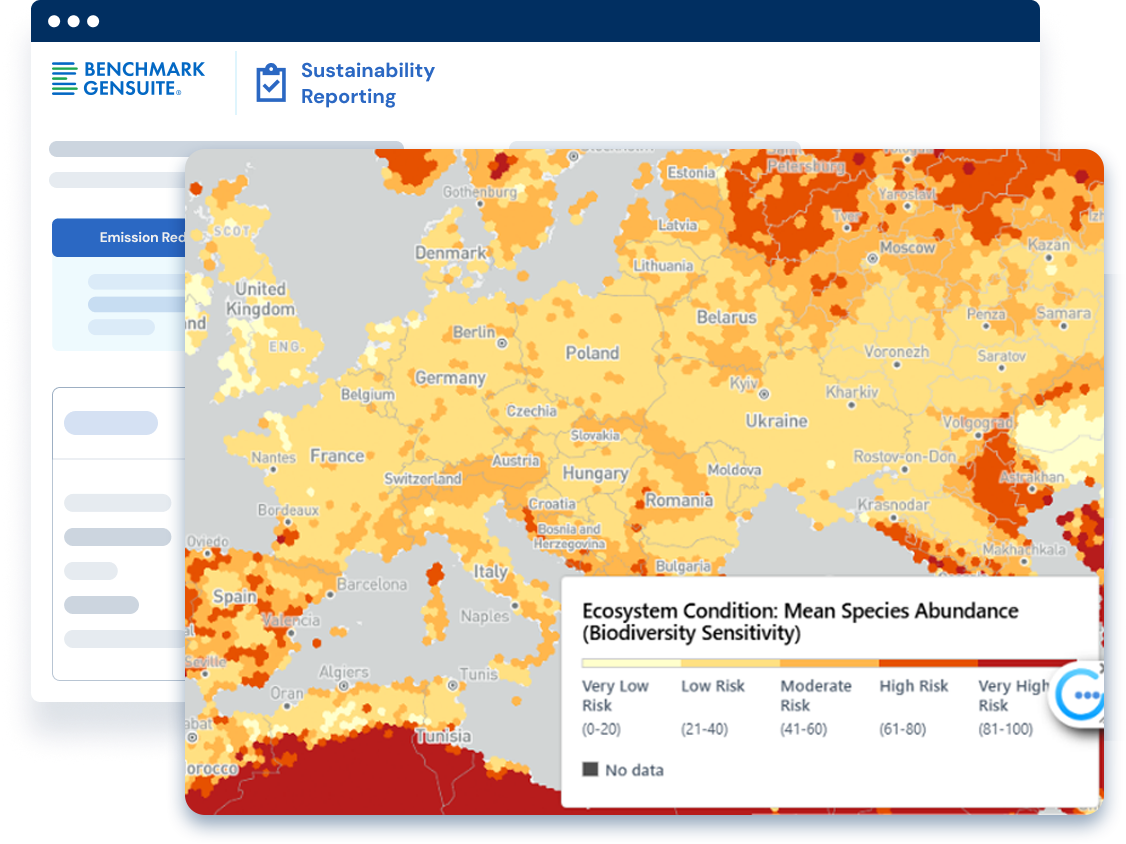 Climate Risk Management Software | Benchmark Gensuite